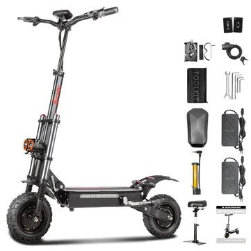 Toursor E5b Electric Scooter With Seat 60v 40ah Battery 60v 3000w 2 Dual Motors Recommended Top