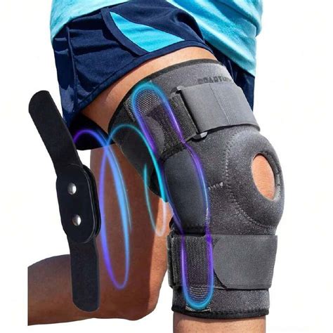 Knee Brace Heavy Duty Hinged Support For Anterior Cruciate Ligament