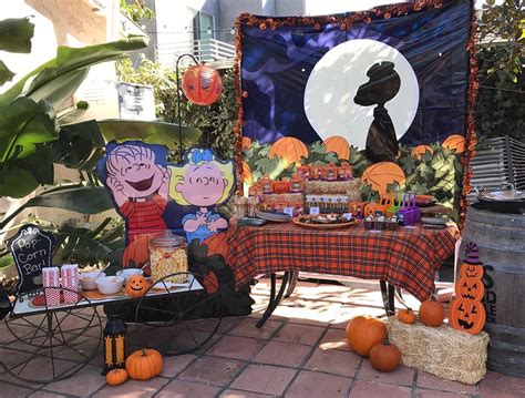 Peanutscharlie Brown Halloween Party Ideas Photo 1 Of 19 Catch My