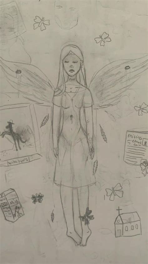 Ethel Cain Fan Art Drawing Fan Art Drawing Art Drawings Fan Art