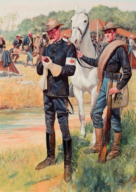 Artwork Of The Spanish American War The Army Historical Foundation