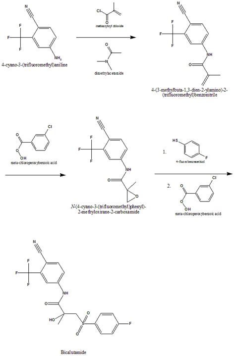 Bicalutamide Synthesis Sar Mcqstructurechemical Properties And