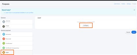 Jamf School Scep Configuration