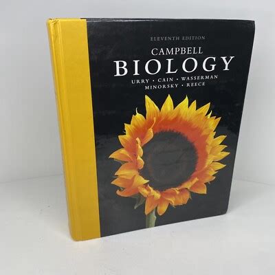 Campbell Biology 11th Edition Hardcover Textbook By Urry Cain