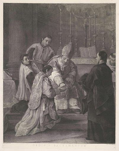 The Sacrament Of Ordination To The Priesthood Free Public Domain Image