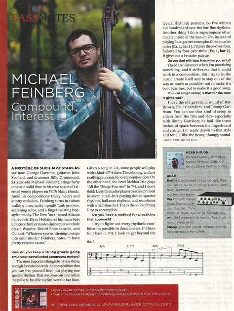 Press — Michael Feinberg Music