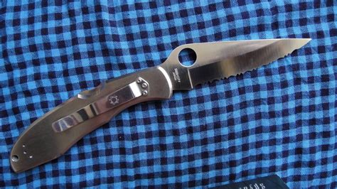 Рарные ножи Spyderco Policemilitarycricketrescuestretchspin