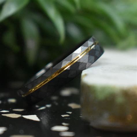 Mens Wedding Rings Brushed