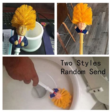 Wc Borstel Donald Trump Original Trump Toilet Brush Funny Gag T