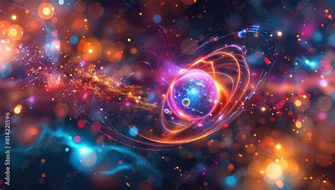 Visualize A Complex Diagram Illustrating The Behavior Of Particles At