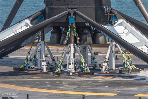 Does Falcon 9 Just Hang On The Launch Construction Or It Stands On Own