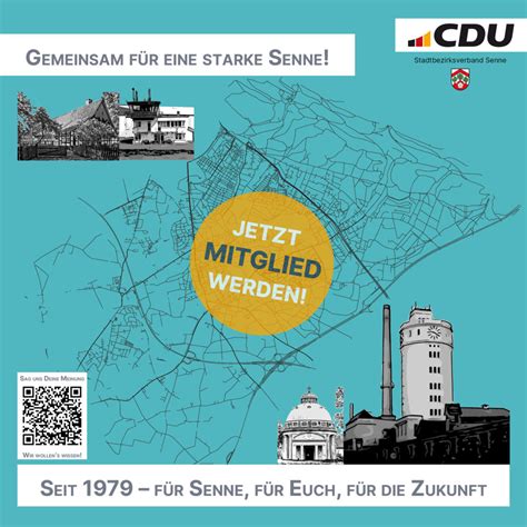 Cdu Senne Seit 1979 Bezirksbürgermeister Verantwortung And Zukunft Für Unsere Heimat