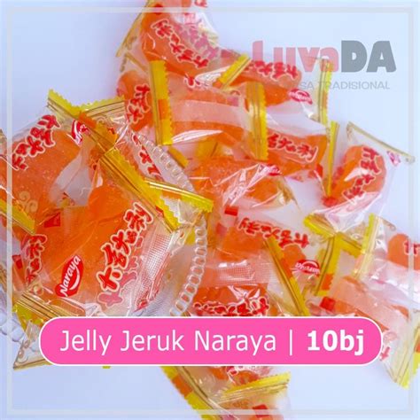 Jual Permen Jelly Jeruk Naraya Shopee Indonesia