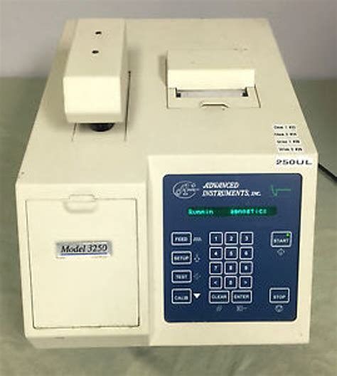 Buy Ai Advanced Instruments 3250 Freezing Point Osmometer 250ul W Thermal Printer