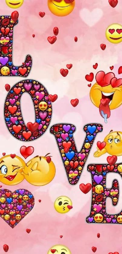 Love Emoji Wallpaper Free Download