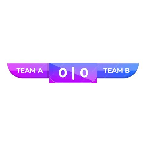 Premium Vector Object Scoreboard Icon Cartoon Of Object Scoreboard