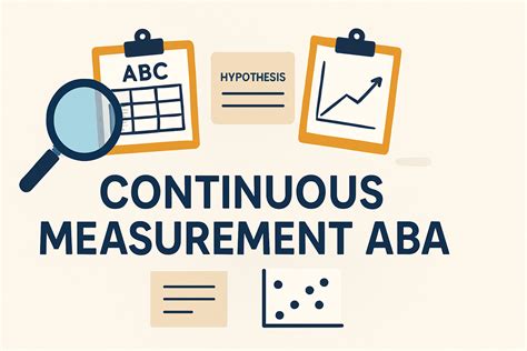Continuous Measurement Aba Data Collection Guide And Examples