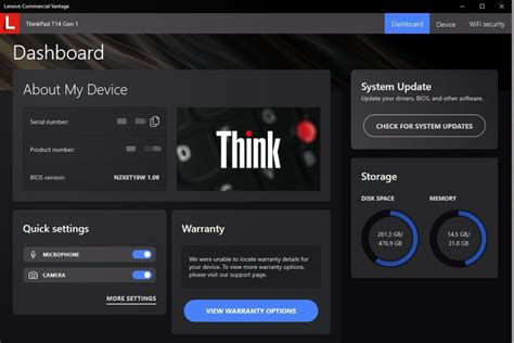 Lenovo Commercial Vantage Lenovo Support Jp