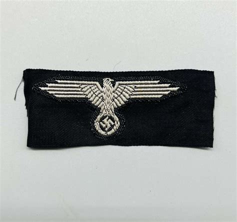 Waffen Ss Cap Eagle I Ww2 German Militaria Insignia