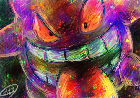 Kaosu Kaosu0905 Gengar Nintendo Pokemon Commentary Request Gen 1