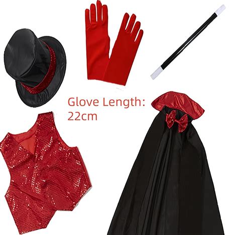 Red Magician Cape 1300 Magician Cape Stock Illustrations