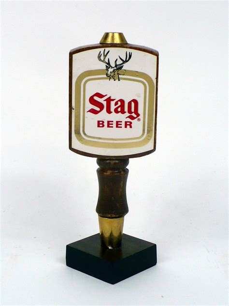 Item 33447 1970 Stag Beer Acrylic Tap Handle