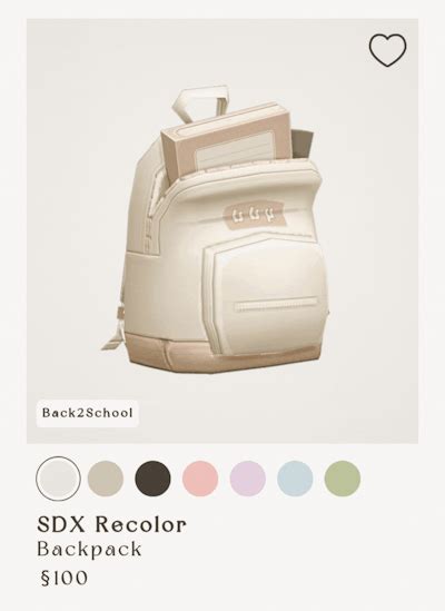 Backpack And Lunchbag Recolor ♡ Tumbex
