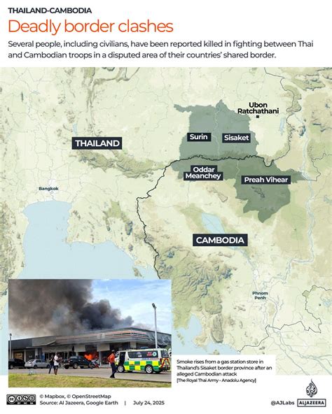 Thailandia E Cambogia Scambiano Il Fuoco In Scontri Di Confine Mortale