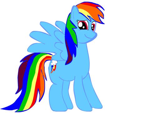 Rainbow Dash Flash Drawing By Ptor987 On Deviantart