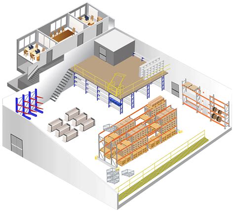 Industrial Warehouse And Pallet Racking Warehouse Racking Storage