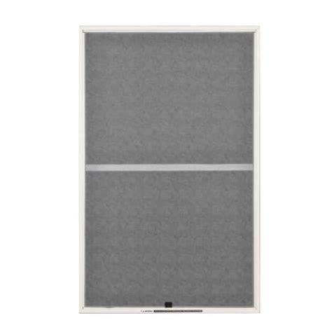 Reviews For Andersen 31 7 8 In X 38 27 32 In 200 And 400 Series White Aluminum Double Hung