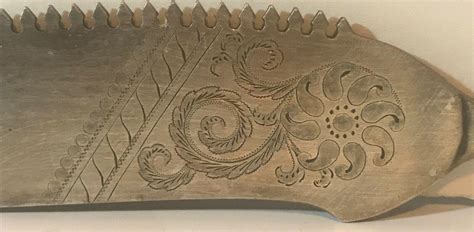 Antique 1847 Rogers Bros Assyrian Head Silverplate Cake Serving Knife Bread Saw 3885838282