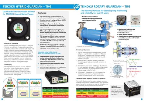 Teikoku Pdf Pump Voltage