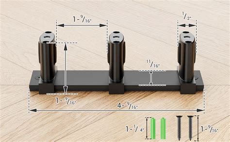Topccjhhd Sliding Closet Door Floor Guide Barn Door Bottom