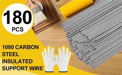 180 Pcs Insulation Support Wire 16 Inch 1080 High Carbon Steel