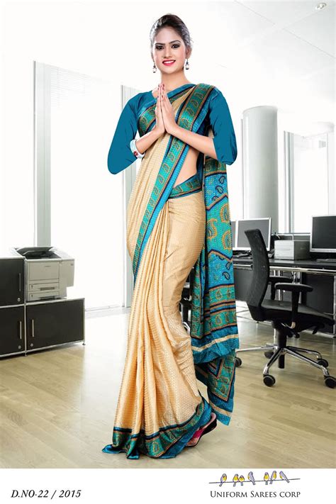 Uniform Sarees School Teacher Uniform Sarees Hospital Staff Sarees