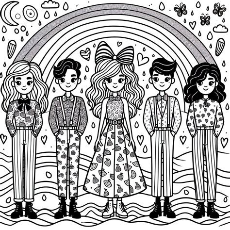 Rainbow Friends Coloring By Number