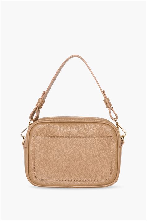 Leren Crossbody Dames Bruce Cognac Shop Tassen Bij Janice
