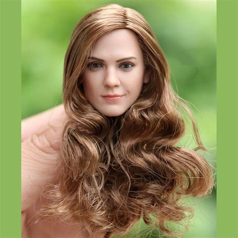 16 Scale Woman Head Model Toy For 12 Female Action Figure Body Wish