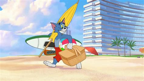 Tom And Jerry On Beach Youtube