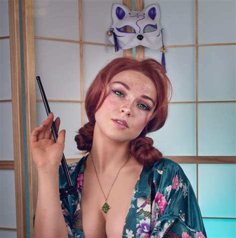 Kimono Triss Merigold By Cauzifer Cosplays Self Own Interpretation