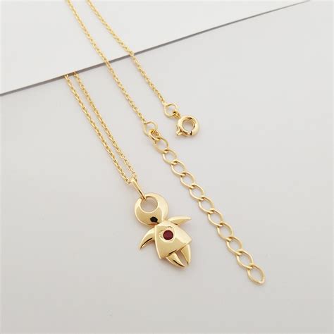 Colar Menina Zircônia Rosa Rubi Dourado Donadiva Semijoias