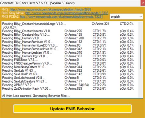 Sex Lab Cannot Install In Game Prerequisite Grey Out Technical
