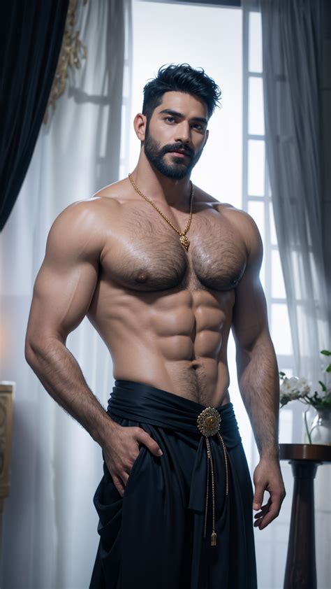 Handsome Arab Men Ai Art By Yuliang Wu By Yuliangwuartgallery On