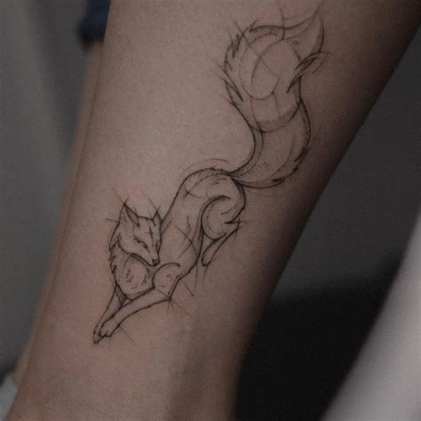 Fox Tattoo Tattoos Fox Tattoo Simplistic Tattoos