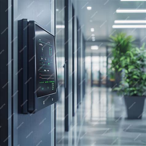 A Visual Of An Access Control System Interface Showing Realtime Data On