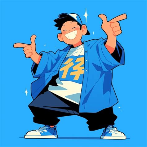 East Asian Man In His 20s Taking A Dance Class Premium Ai Generated Vector