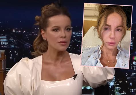 Kate Beckinsale Is Crying In A Hospital Bed What Happened Perez Hilton