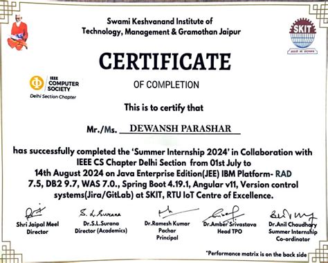 Internship Techgrowth Java Springboot Angular Iot Gitlab