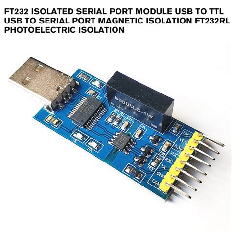 Ft232 Isolated Serial Port Module Usb To Ttl Usb To Serial Port Magnet Uas Factory Co Ltd